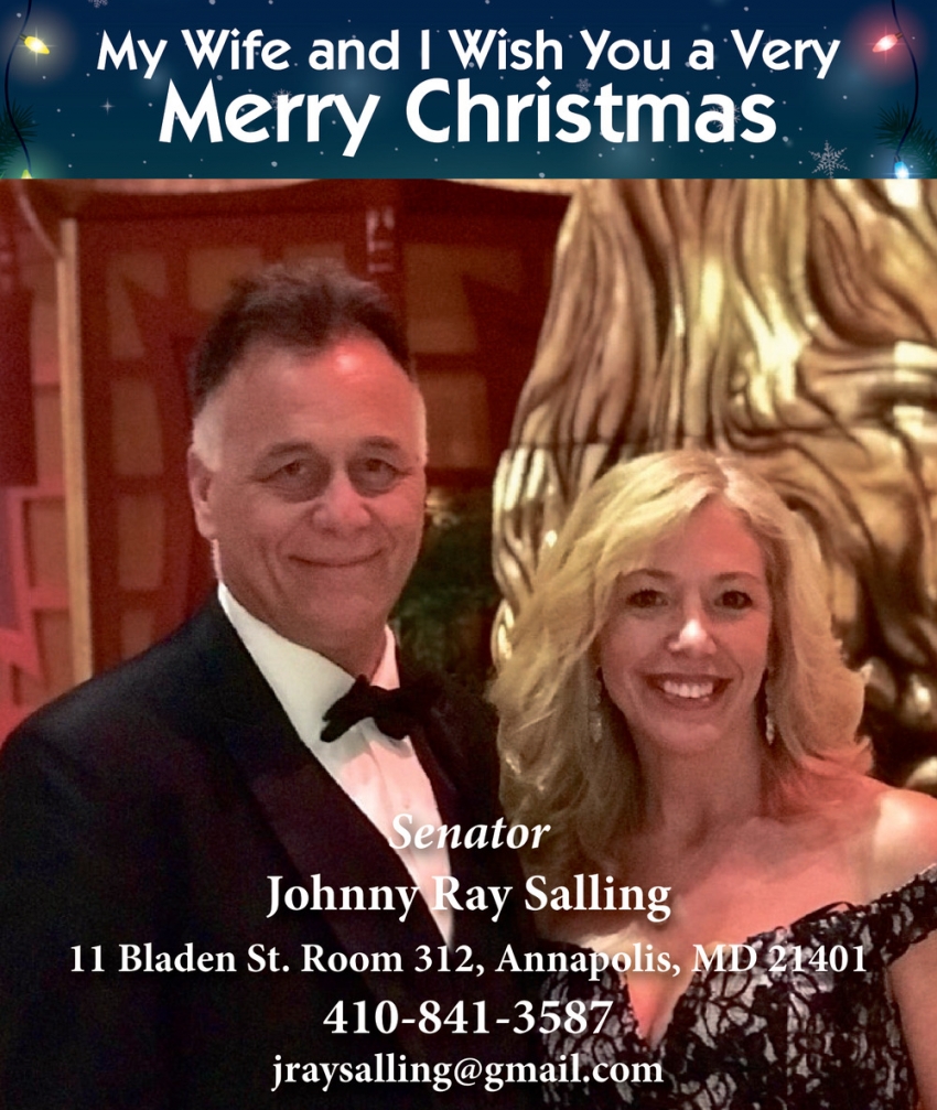 Merry Christmas, Johnny Ray Salling, Annapolis, MD