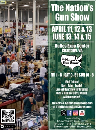 Gun Show, Nation's Gun Show at Dulles Expo Center
