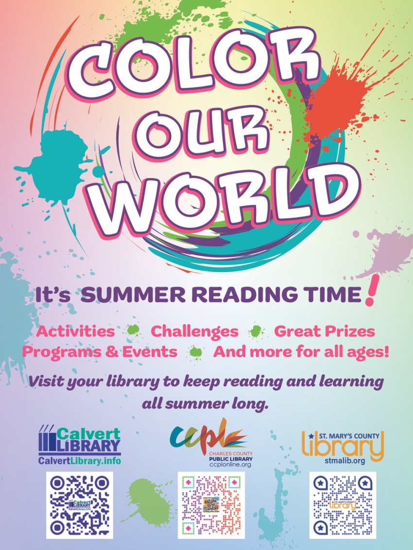 Color Our World, Calvert Library - Charles County Public Library - St ...