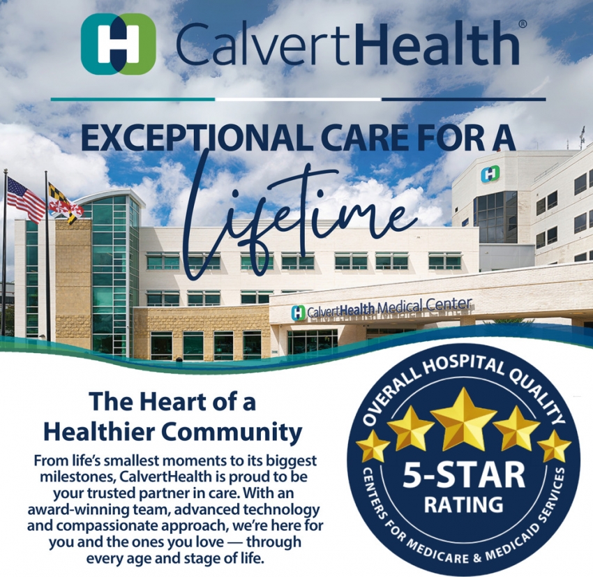 Exceptional Care for A Lifetime, Calvert Health, Frederick, MD
