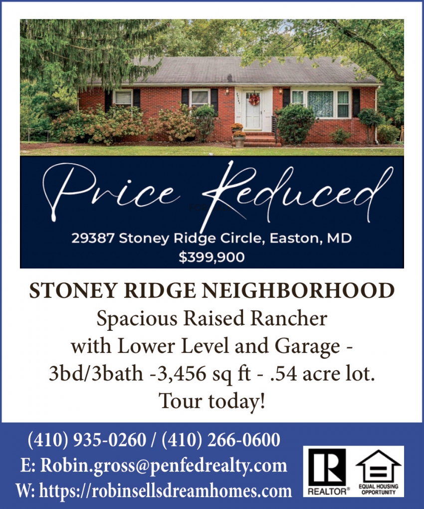 Stoney Ridge Neighborhood, Robin Gross