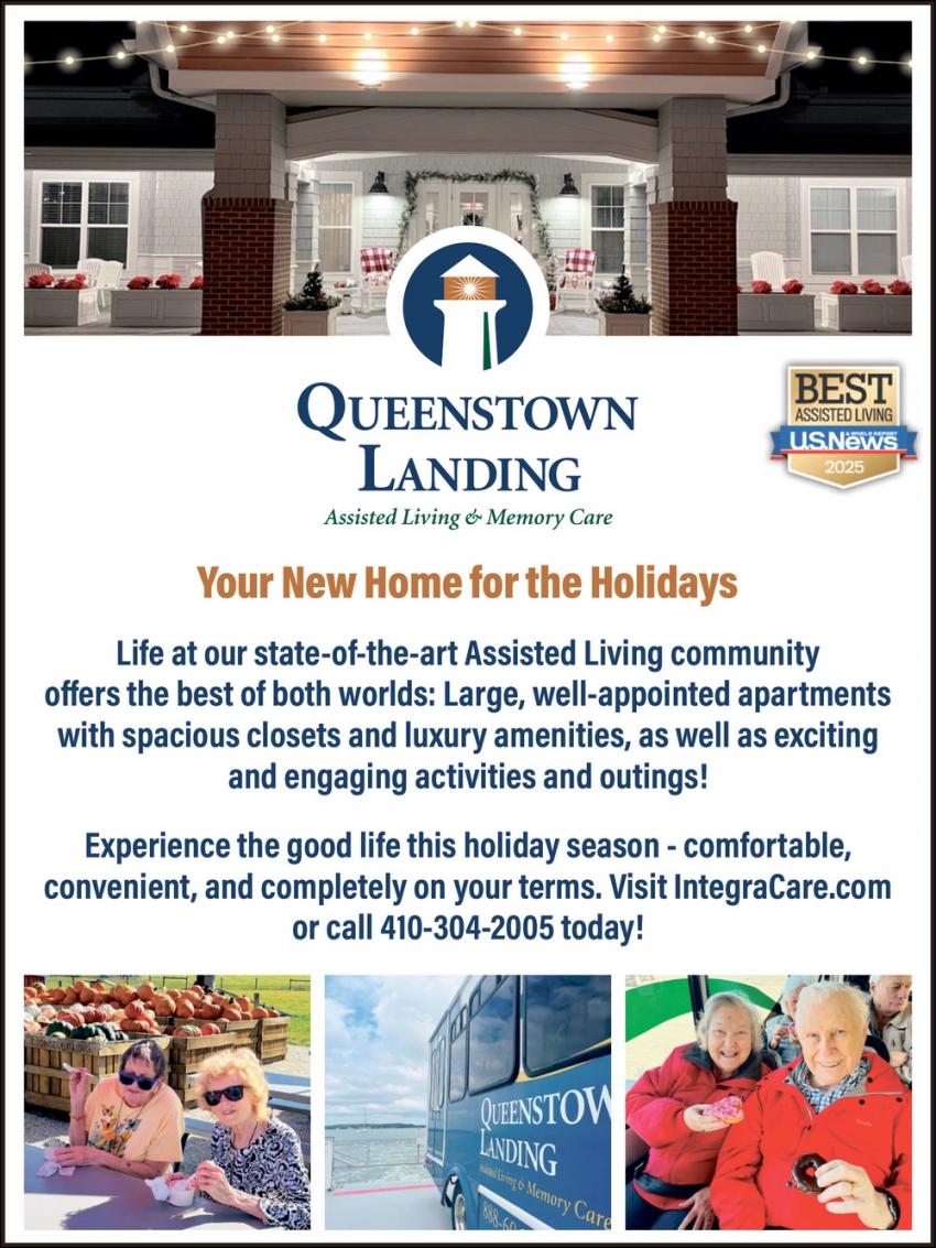 Your New Home for The Holidays, Queenstown Landing, Queenstown, MD